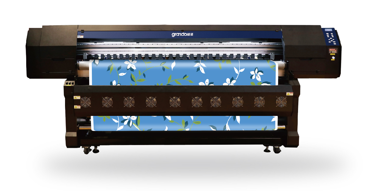 2.6m Industrial Dye Sublimation Printer With Six I3200 Print Heads ...